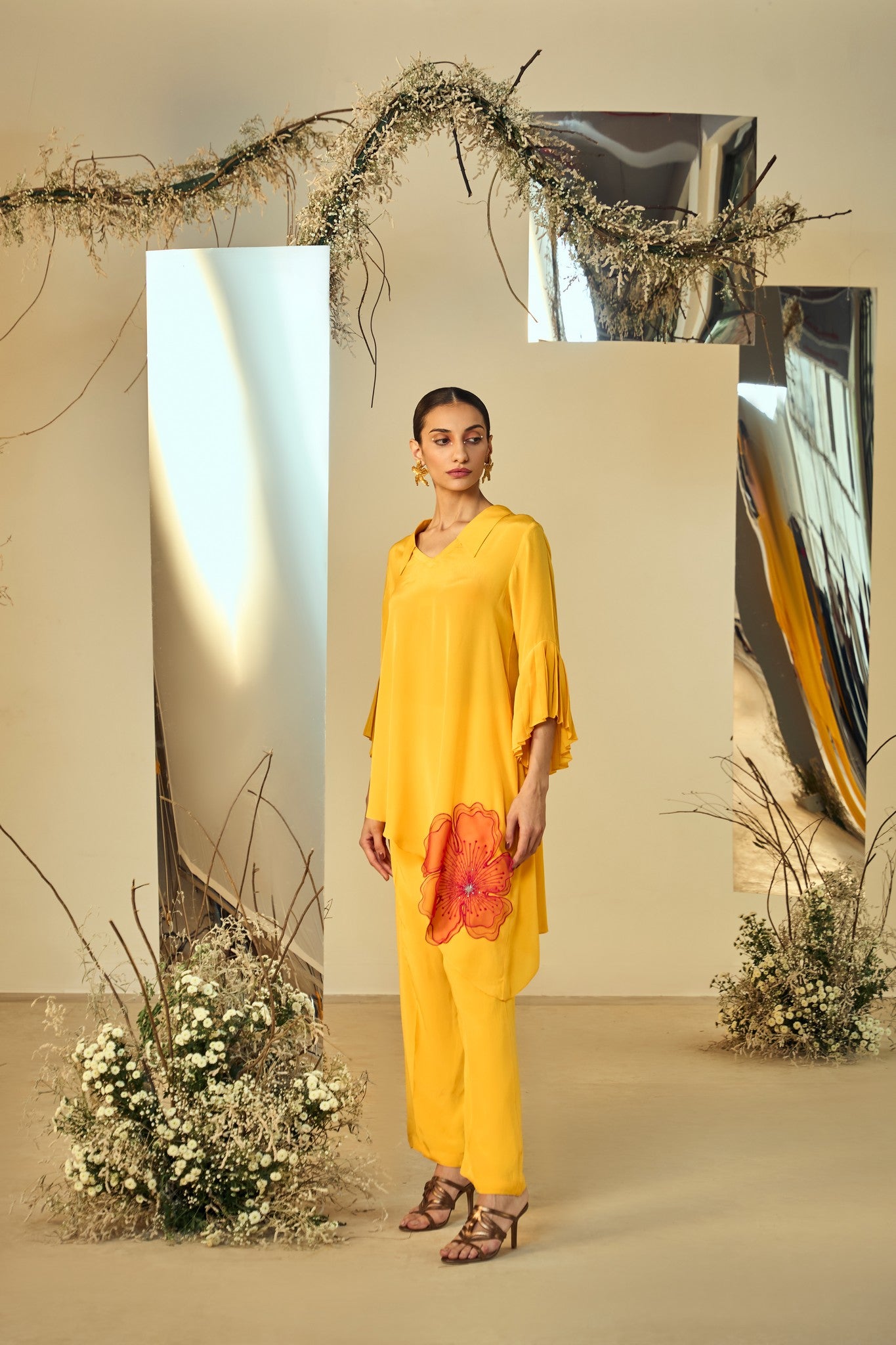 Sunflower Suit Set – ORIGANILIFE PRIVATE LIMITED