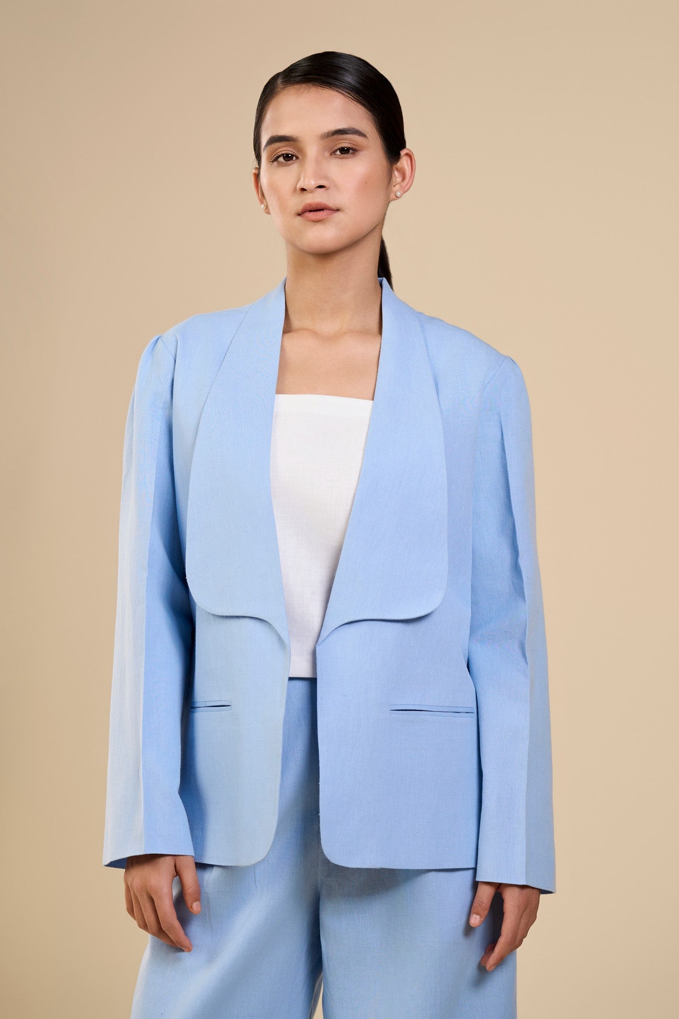 Blue Cornflower Jacket – ORIGANILIFE PRIVATE LIMITED